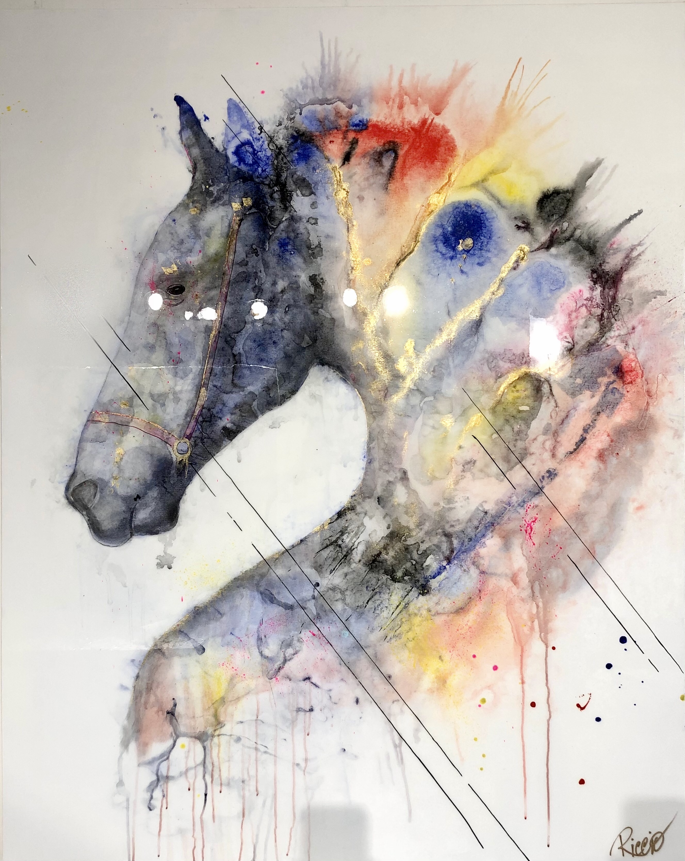 Artiste peintre Anthony Riccio - Revuemajulie Découvrez là