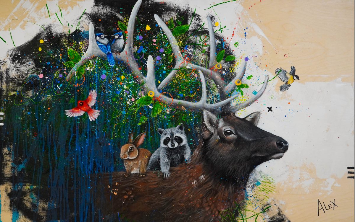 Artiste peintre Alexandra Demers - Revuemajulie Découvrez là