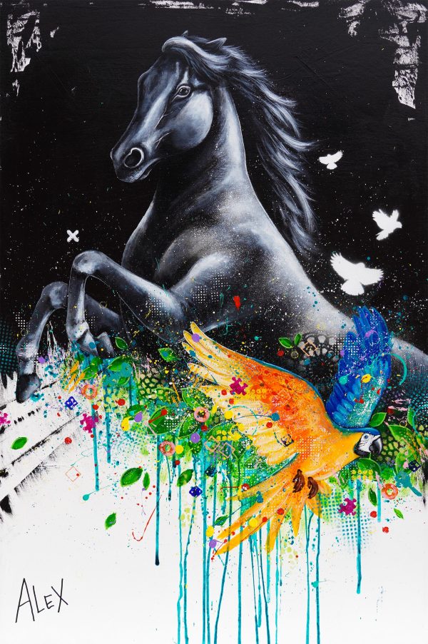 Artiste peintre Alexandra Demers - Revuemajulie Découvrez là